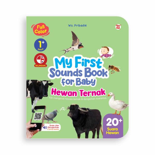 My First Sounds Book For Baby - Hewan Ternak - Wahyumedia