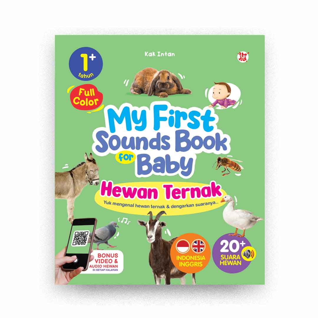 My First Sounds Book For Baby - Hewan Ternak - Wahyumedia